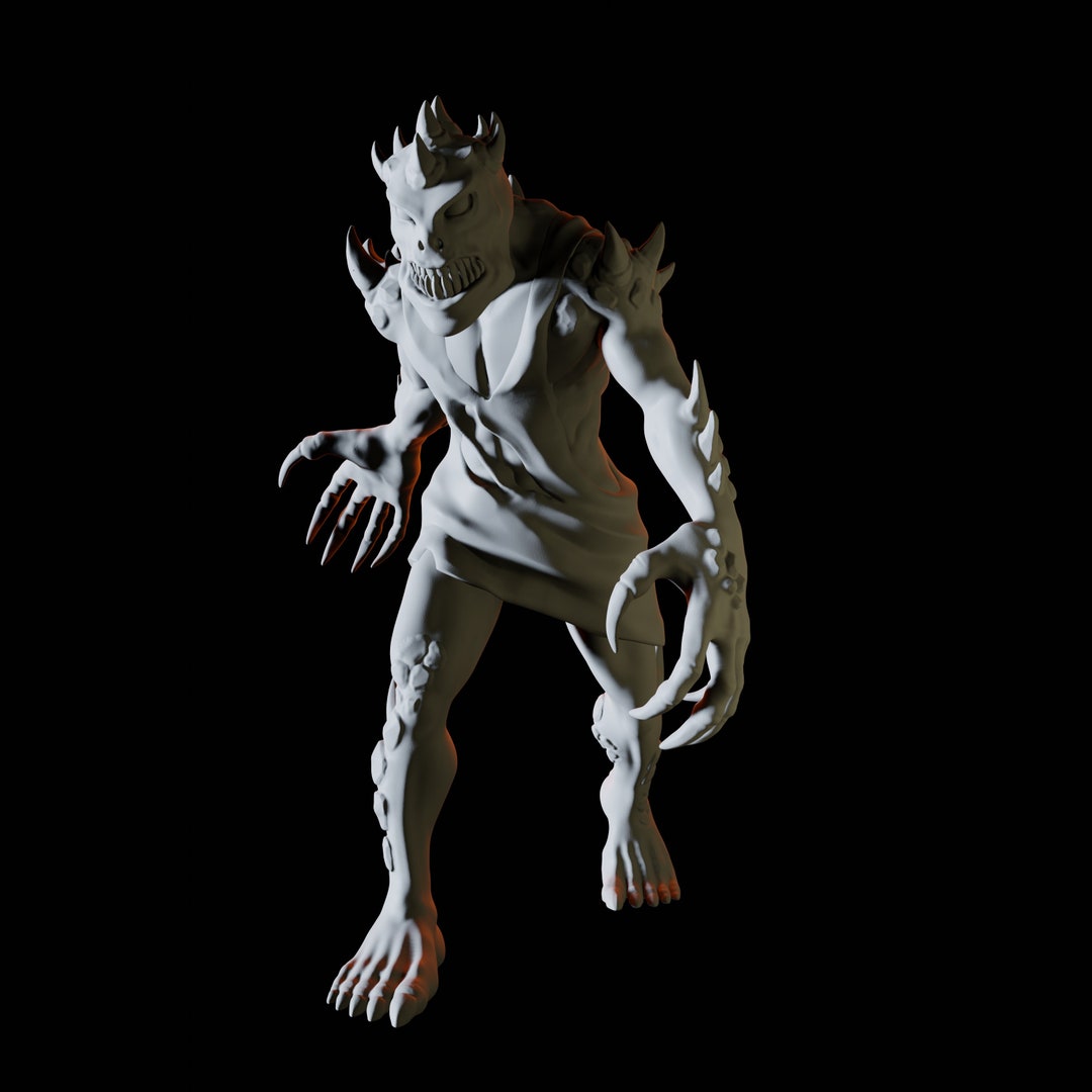 Ghoul Miniature for D&D, Dungeons and Dragons, Pathfinder and Many ...