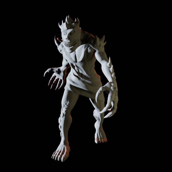 Ghoul Miniature for D&D Dungeons and Dragons Pathfinder and - Etsy