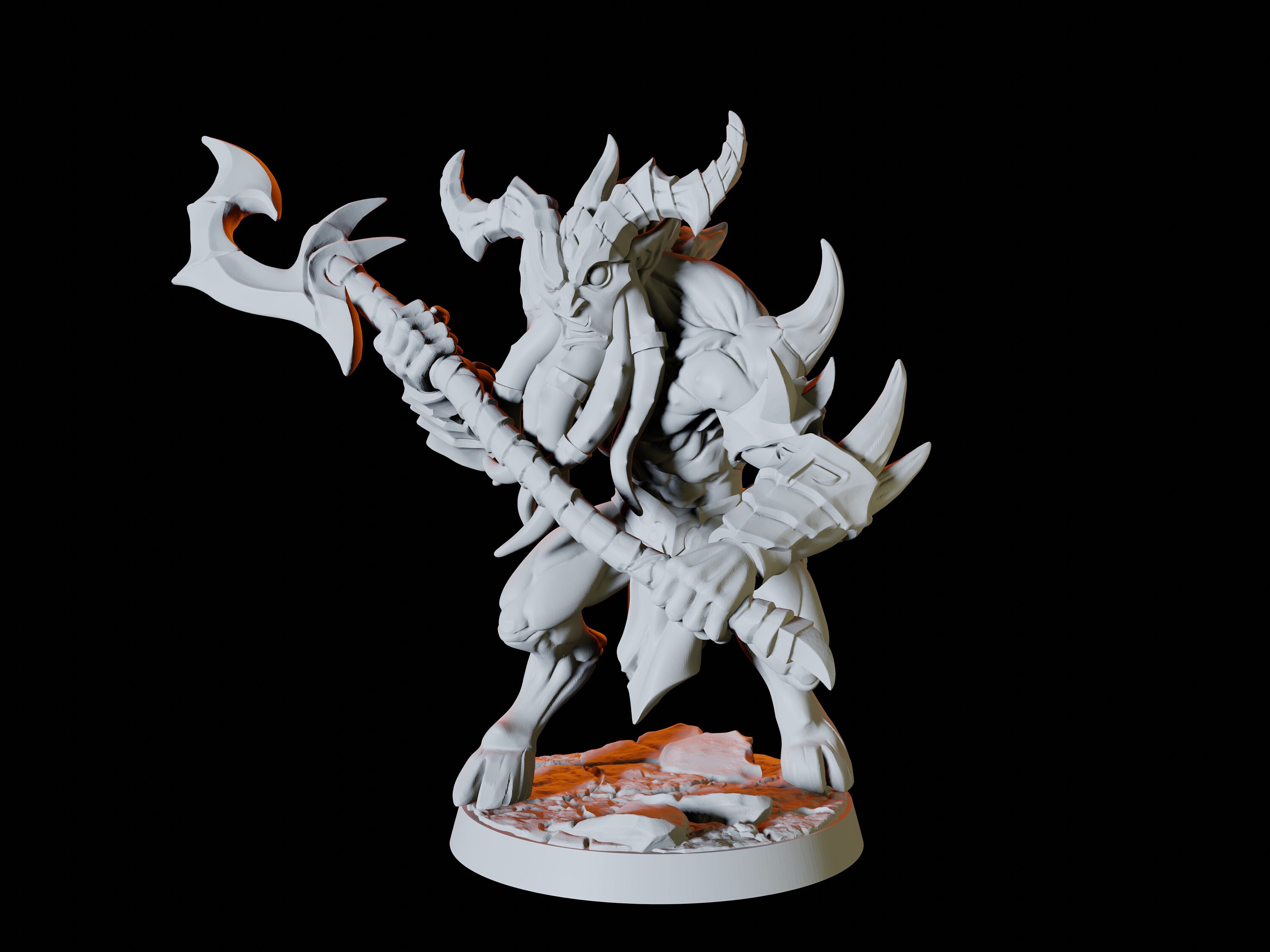 Two Demonic Soldiers or Guard Miniatures for D&D Dungeons and - Etsy UK