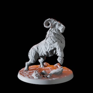 Giant Ram Miniatures for D&D, Dungeons and Dragons, Pathfinder and Many ...
