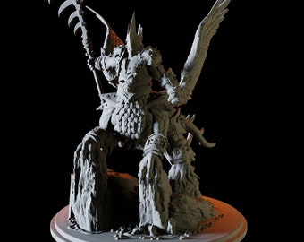 Demon Lord Miniature - Etsy