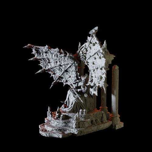 Asmodeus Miniature for D&D Dungeons and Dragons Pathfinder - Etsy