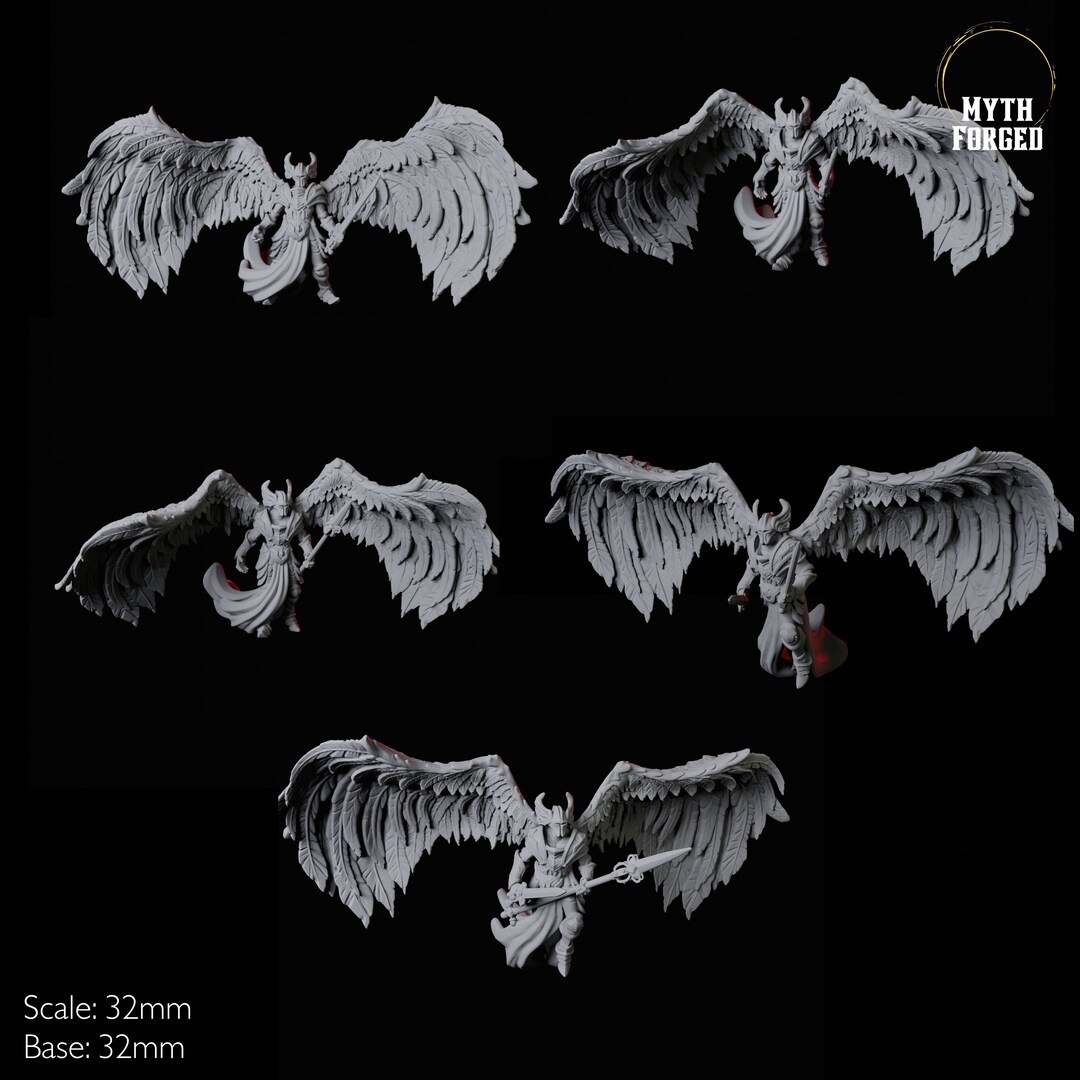 Solar Justicar Army Miniature for D&D, Dungeons and Dragons, Pathfinder ...