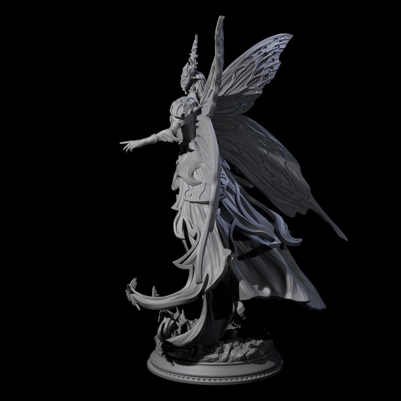 Commanding Archfey Queen Miniature for D&D, Dungeons and Dragons ...