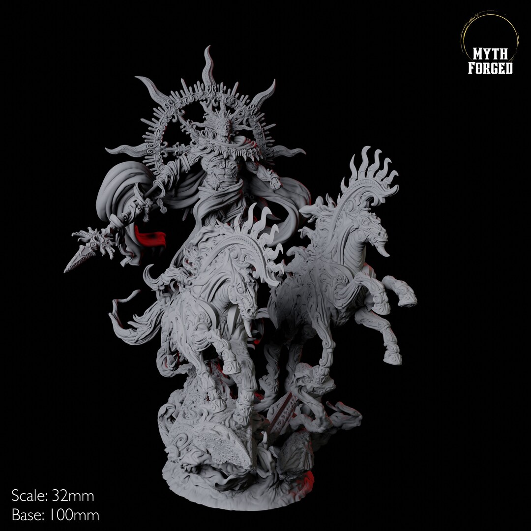 Ancient Celestial Sol Miniature for D&D, Dungeons and Dragons ...