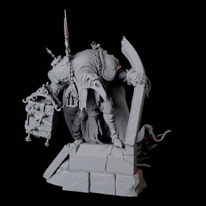 Undead Cultist C Miniature for D&D, Dungeons and Dragons, Pathfinder ...