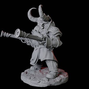 Dwarf Leadspitter Rifleman Miniature A for D&D, Dungeons and Dragons ...