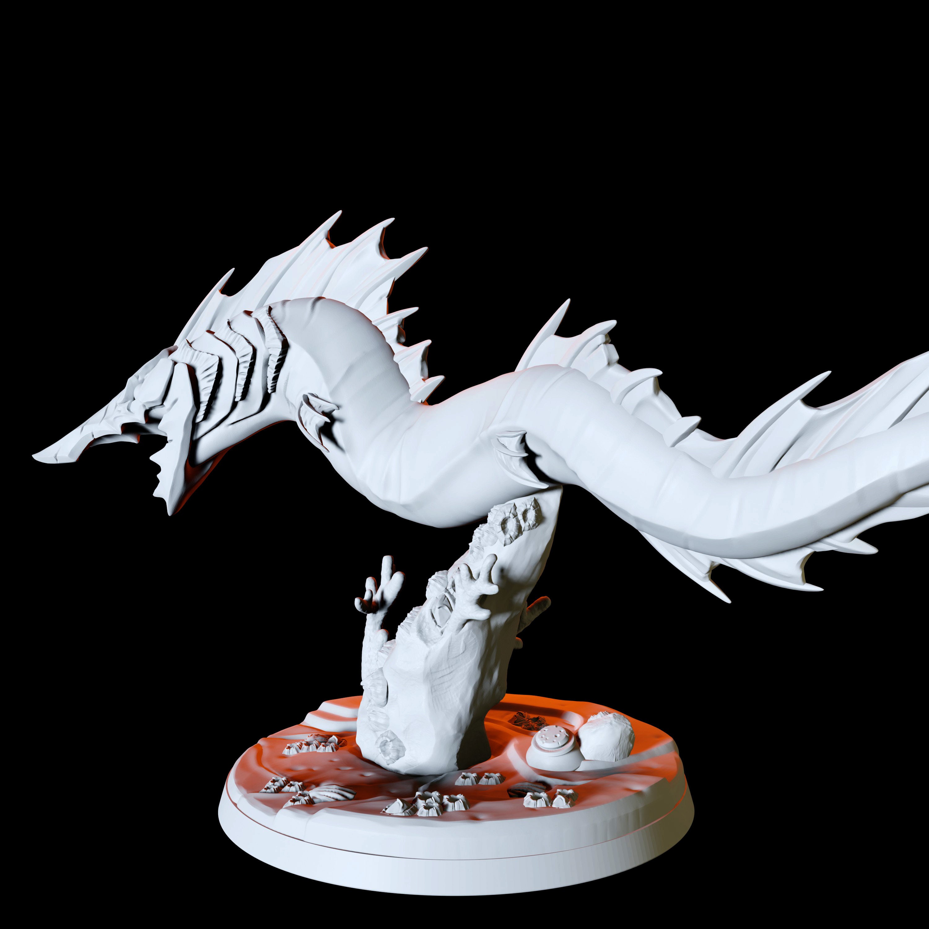 Giant Eel Miniature for D&D Dungeons and Dragons Pathfinder - Etsy ...