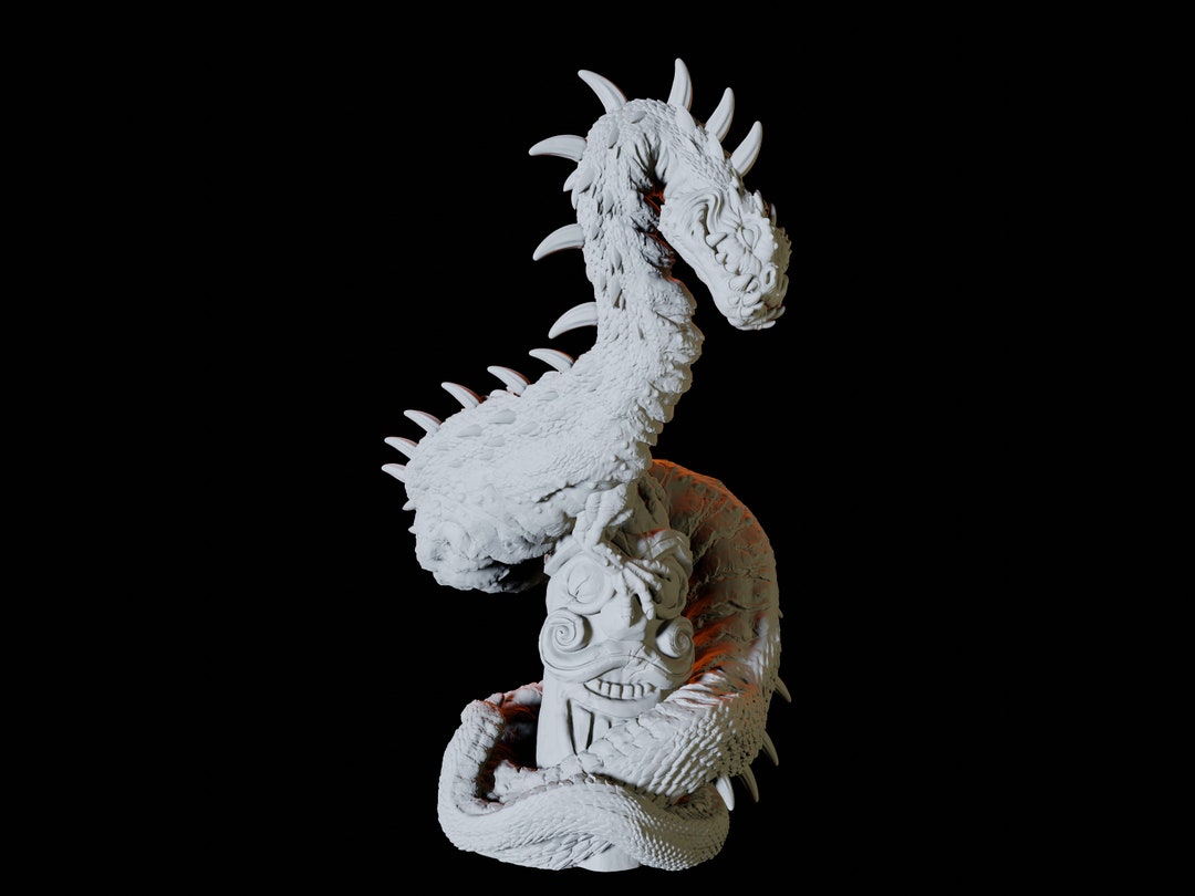 Ancient Wyrm Miniature for D&D, Dungeons and Dragons, Pathfinder and ...