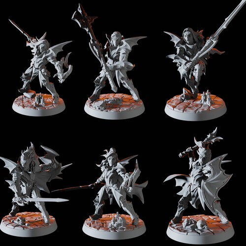 Arch Devil Miniature for D&D Dungeons and Dragons Pathfinder - Etsy