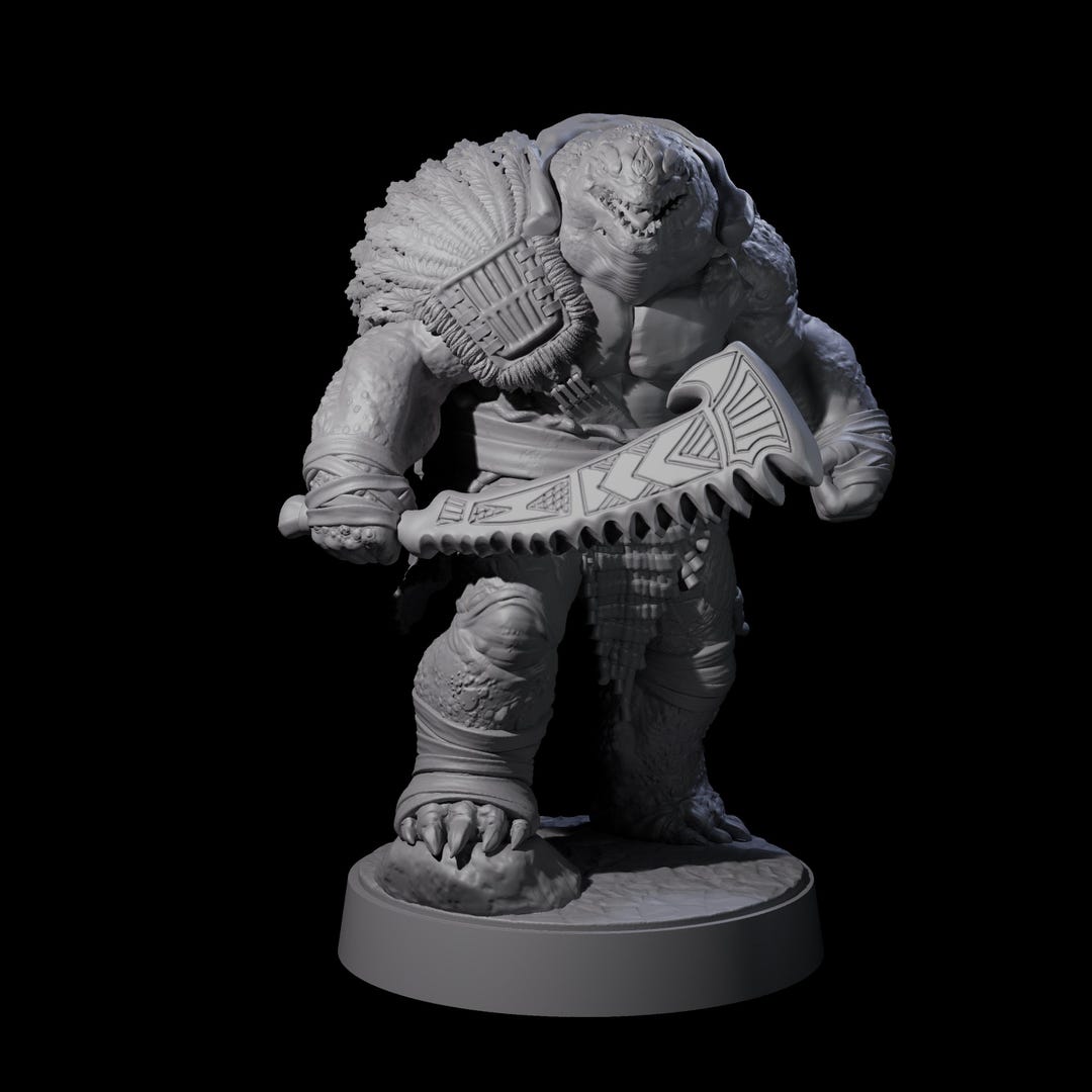 Hulking Skum Brute E Miniature for D&D, Dungeons and Dragons ...