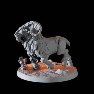 Giant Ram Miniatures for D&D, Dungeons and Dragons, Pathfinder and Many ...