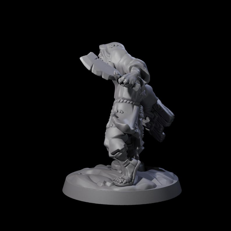 Decrepit Cultist Miniature for D&D, Dungeons and Dragons, Pathfinder ...