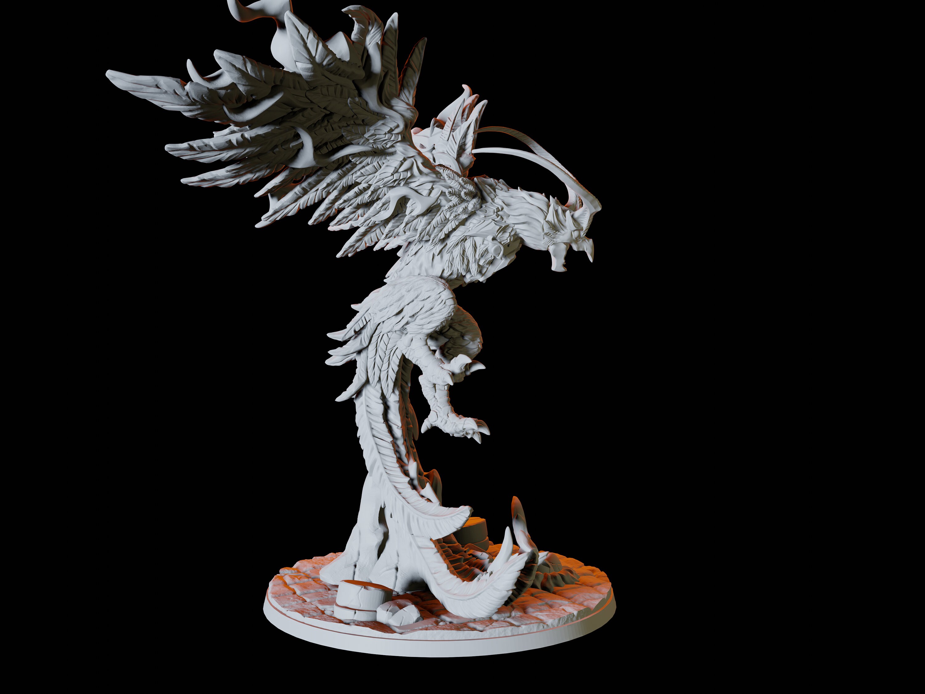 Phoenix Miniature for D&D Dungeons and Dragons Pathfinder - Etsy Australia