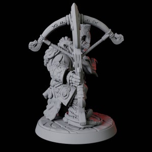 Dwarf Ranger or Scout Miniature for D&D, Dungeons and Dragons ...