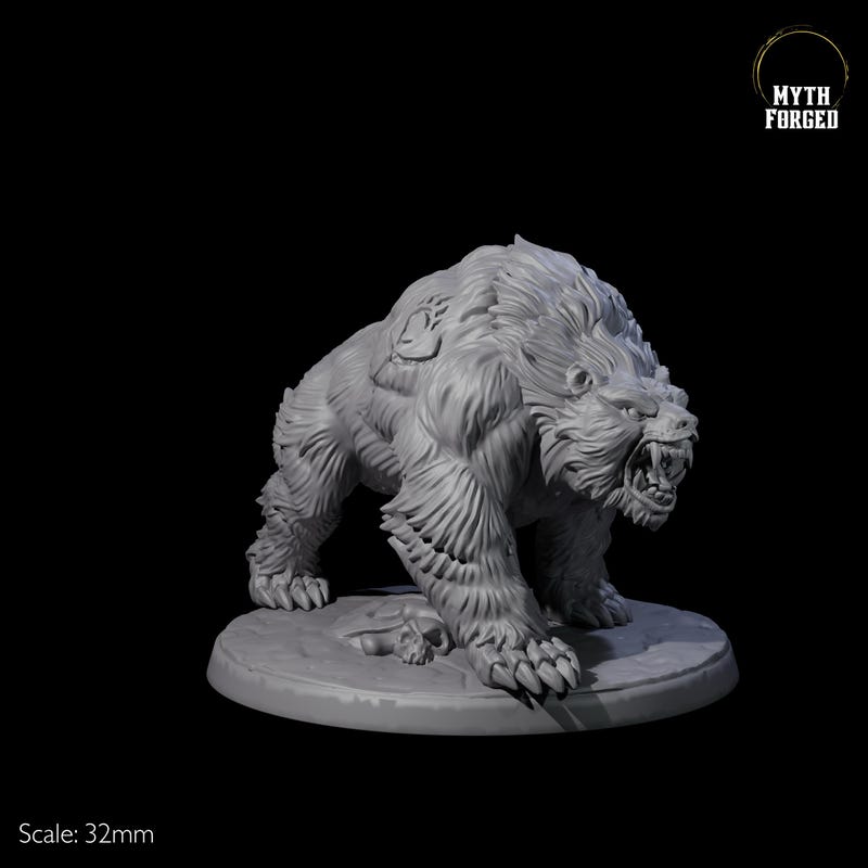 Bear Form Miniature - Etsy UK