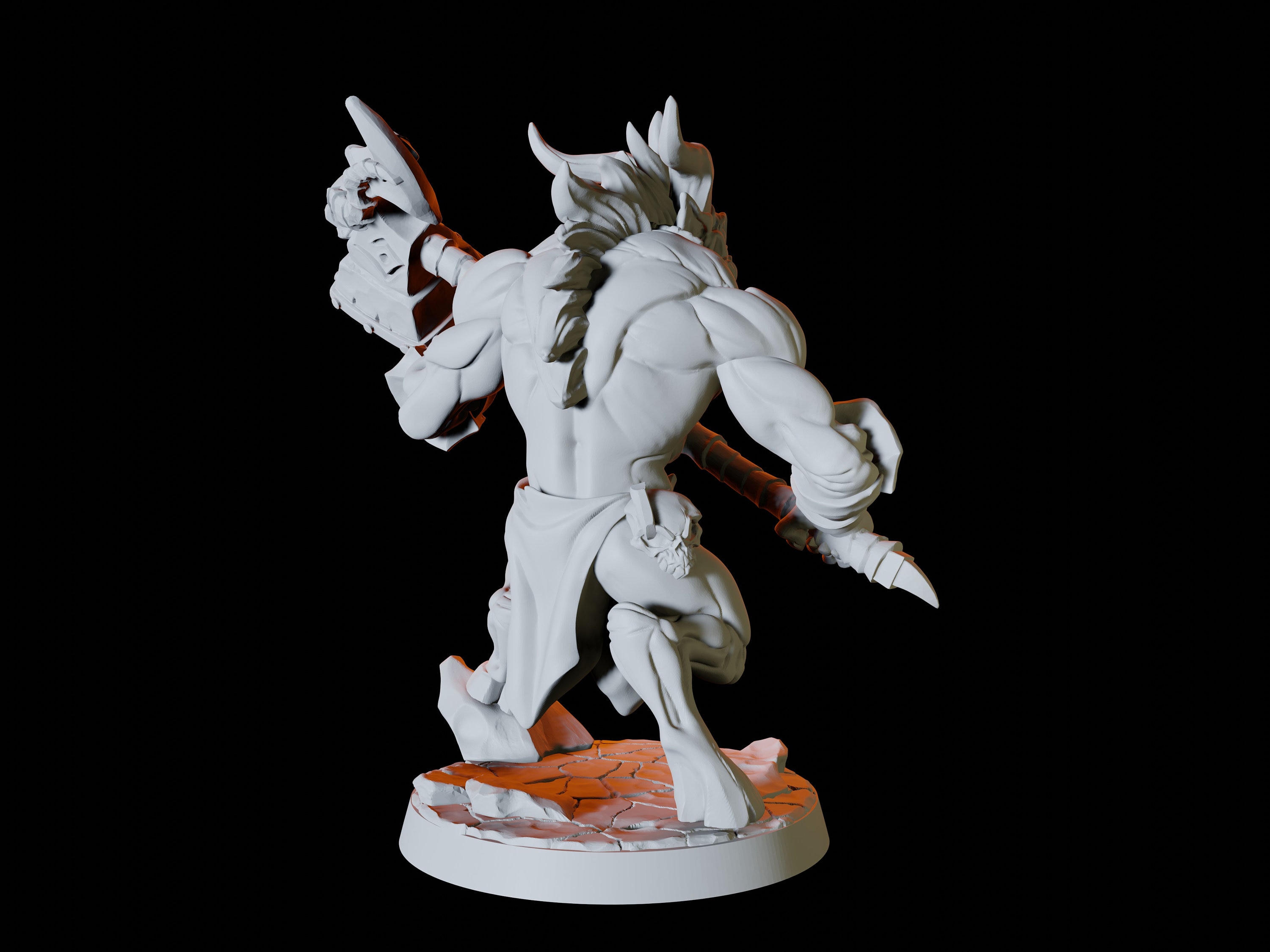 Two Demonic Soldiers or Guard Miniatures for D&D Dungeons and - Etsy UK