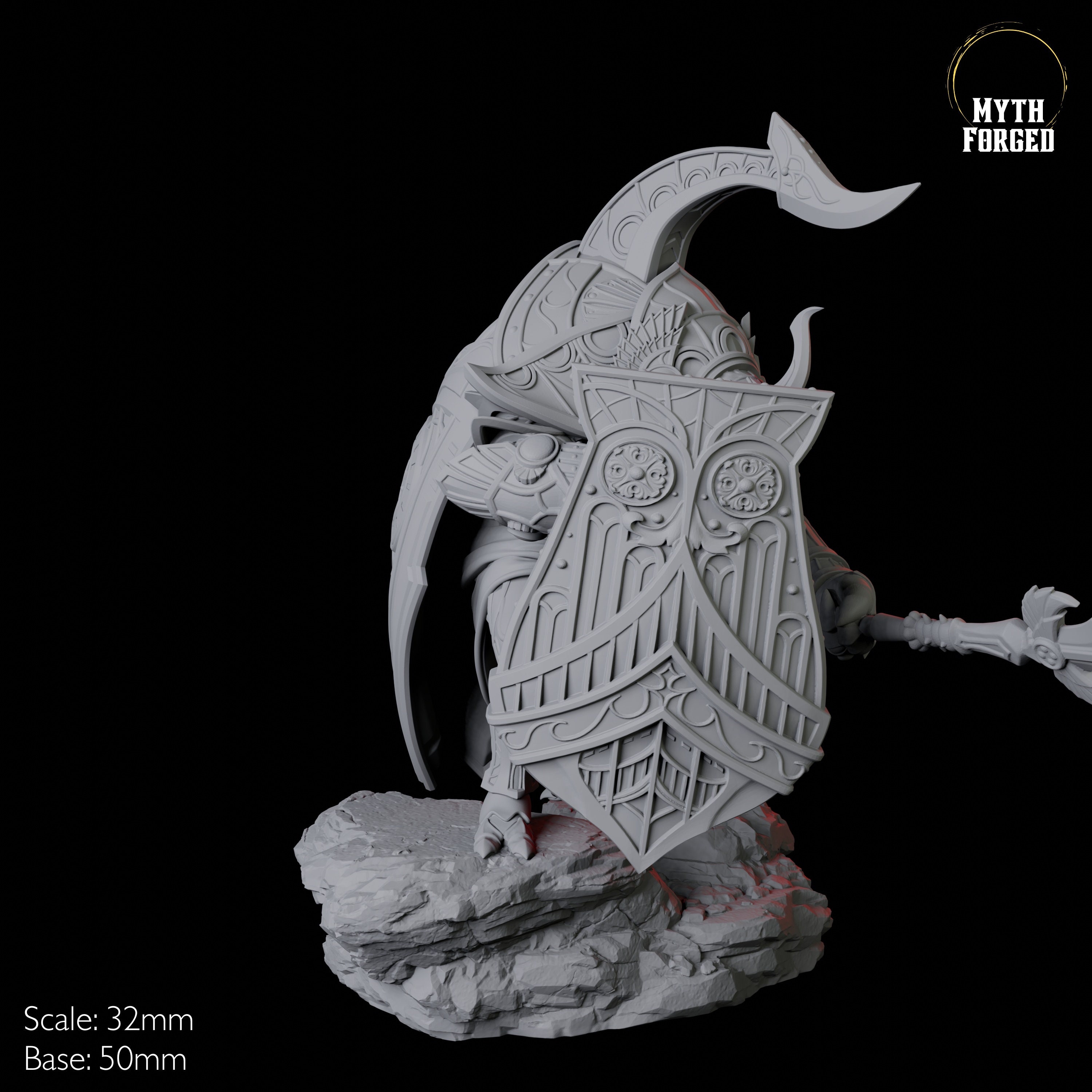 Four Giant Scarab Warrior Miniatures for D&D, Dungeons and Dragons ...