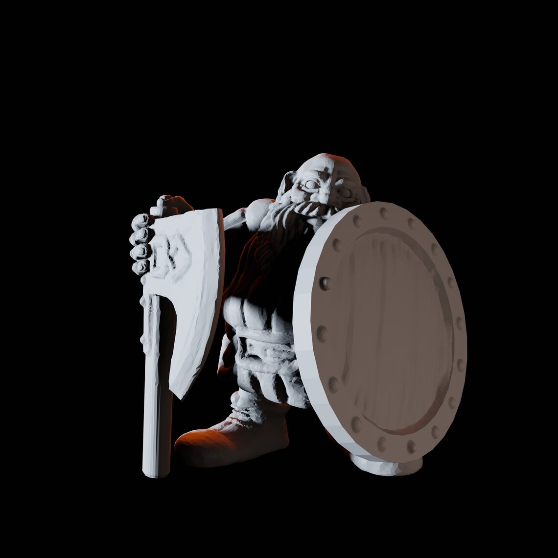 Fifteen Dwarf Shield Fighter Miniatures for D&D, Dungeons and Dragons ...