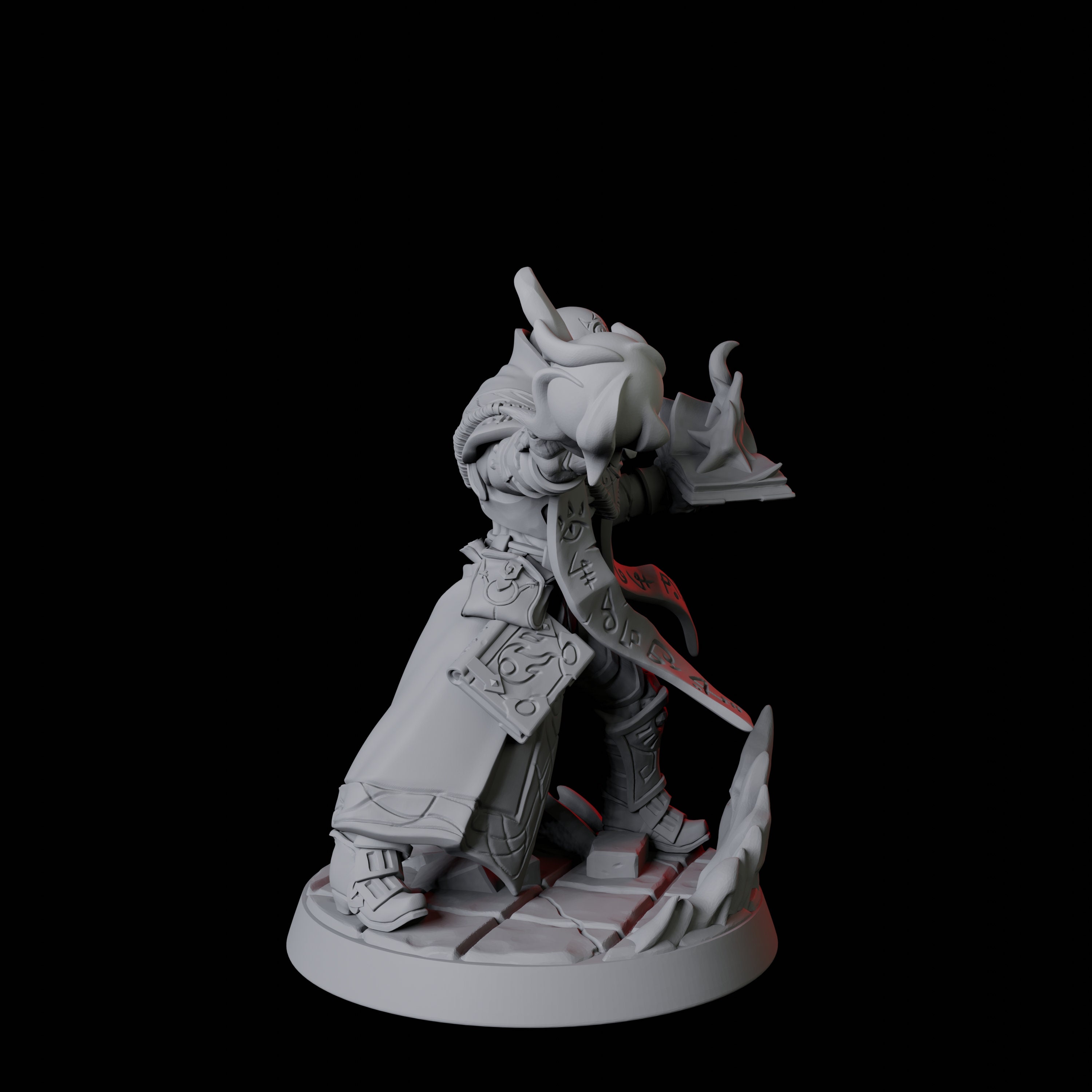 Warforged Wizard Miniature for D&D, Dungeons and Dragons, Pathfinder and Many Other Tabletop ...