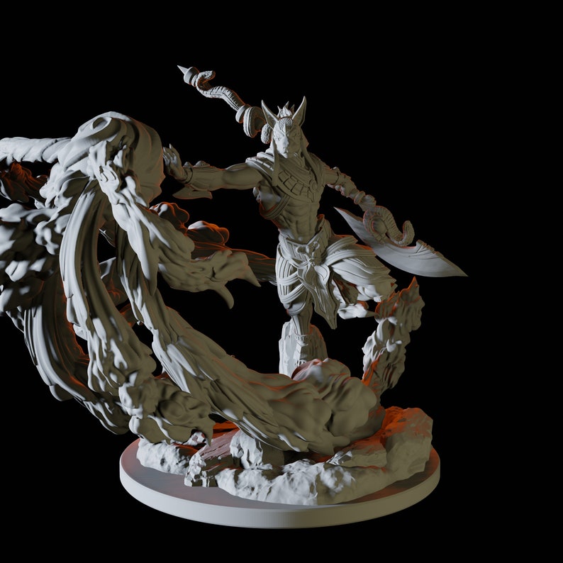 Tabaxi Wind Monk Miniature for D&D Dungeons and Dragons - Etsy