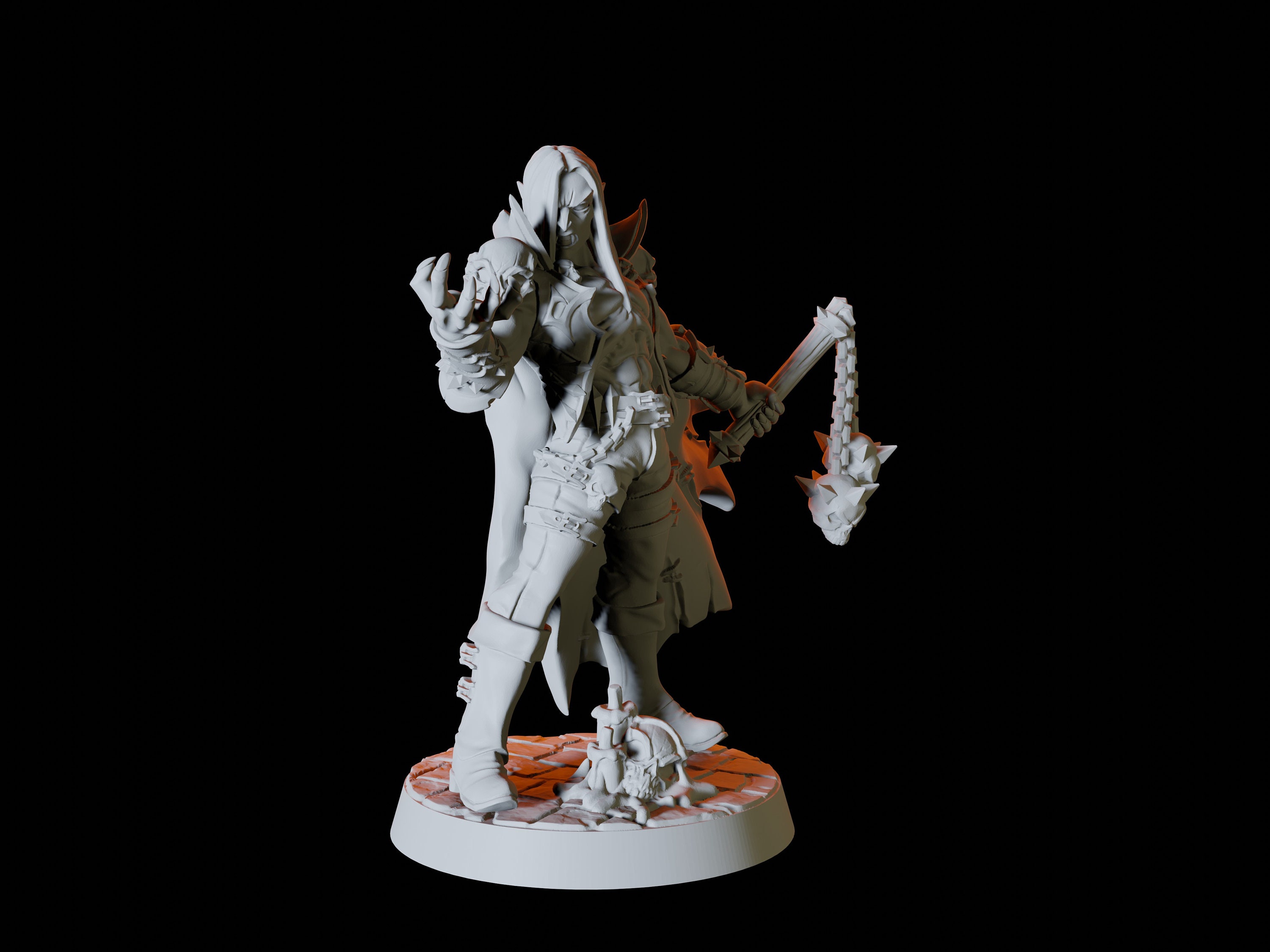Six Vampire Soldiers Army Set Miniatures for D&D, Dungeons and Dragons ...