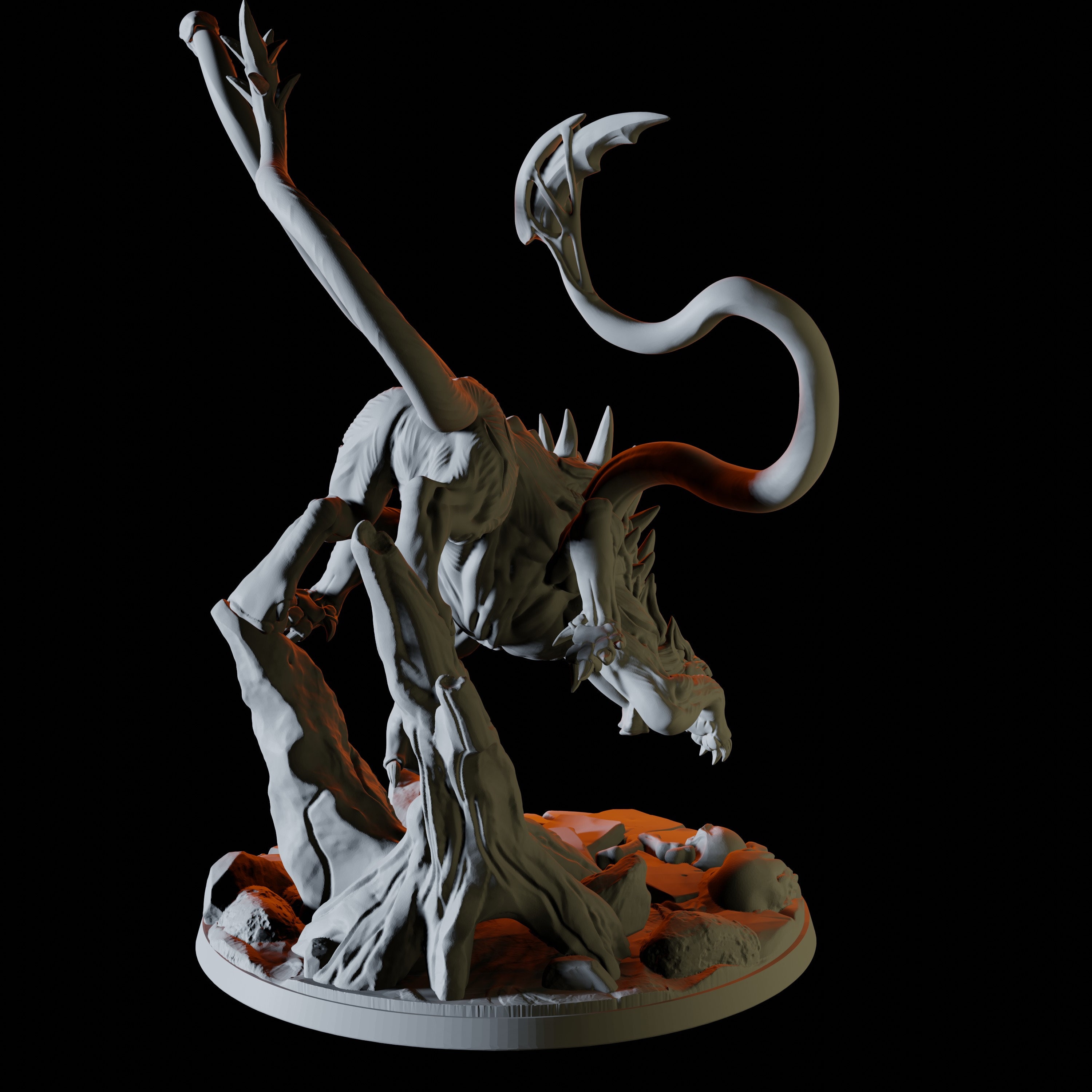 Displacer Beast Miniature for D&D Dungeons and Dragons - Etsy