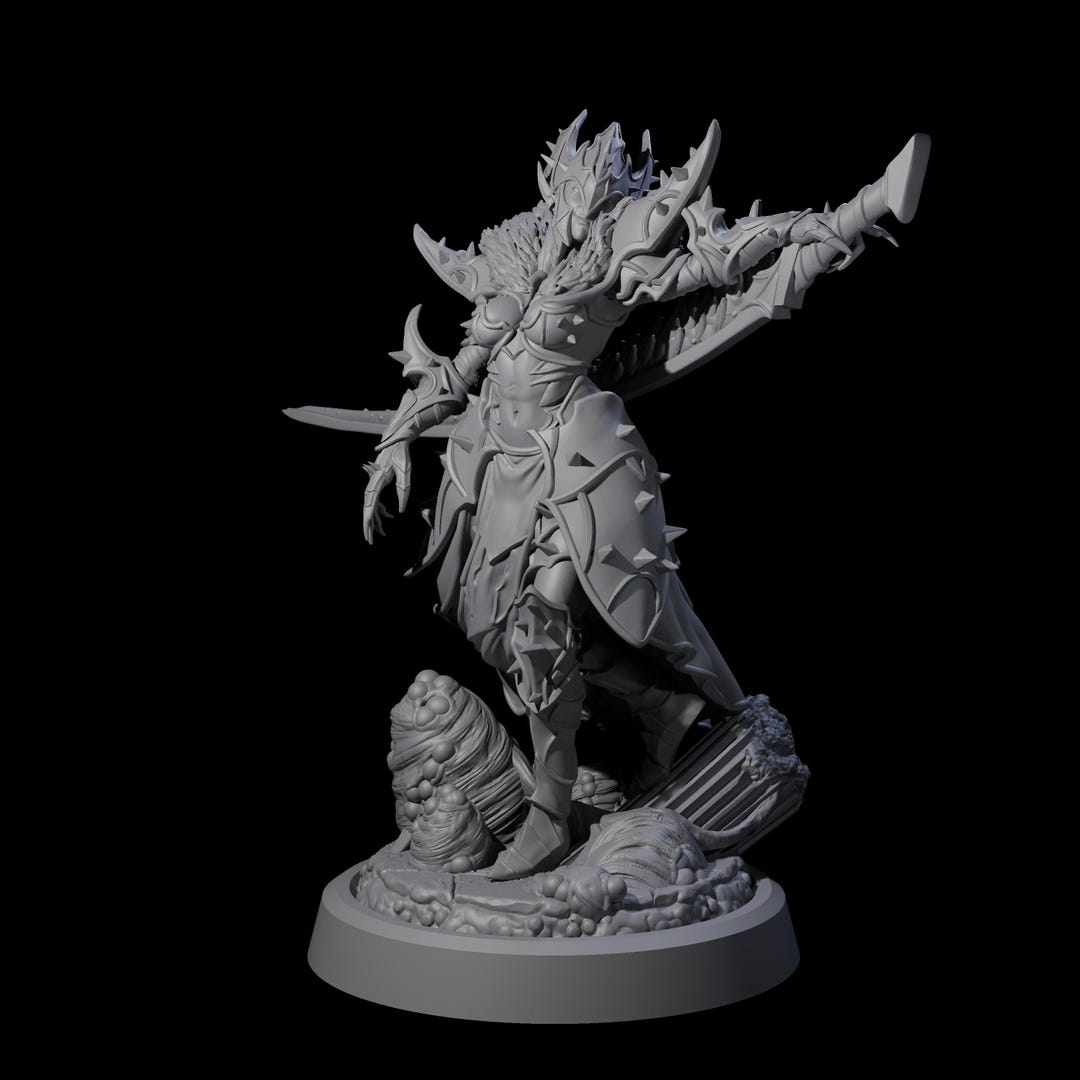 Corrupted Hive Protector C Miniature for D&D, Dungeons and Dragons ...