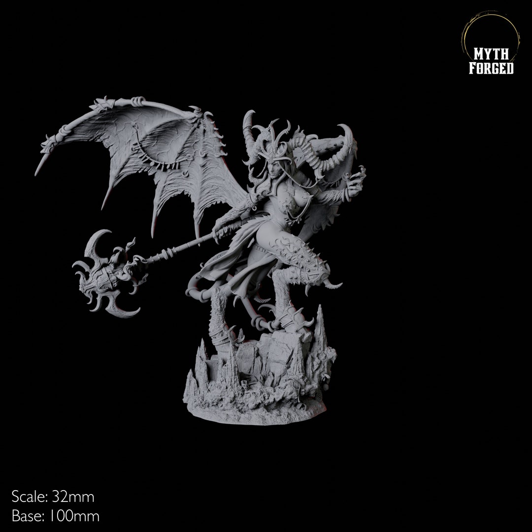 Socothbenoth, Demon Lord of Perversion and Taboos Miniature for D&D ...