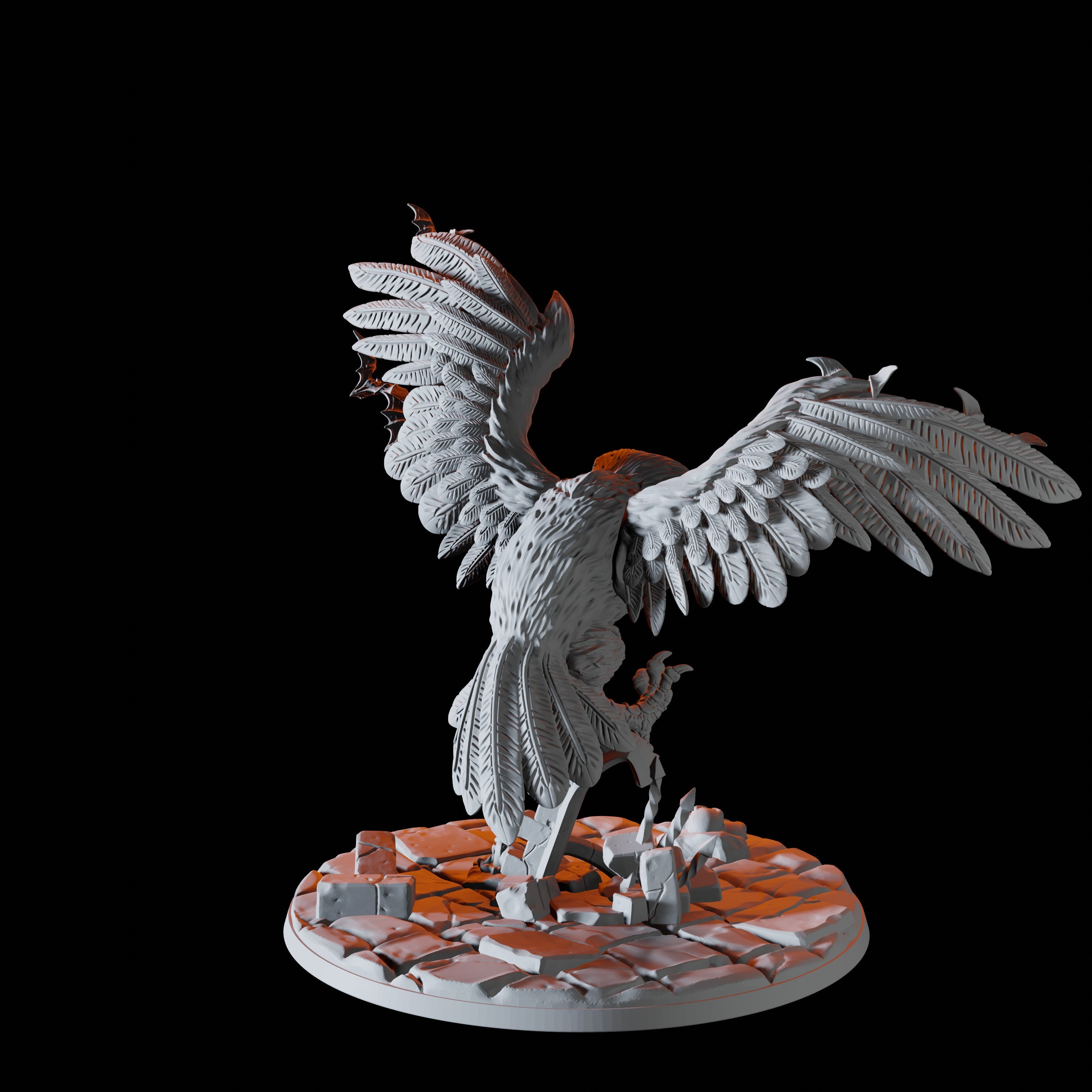 Giant Owl Miniature for D&D Dungeons and Dragons Pathfinder - Etsy