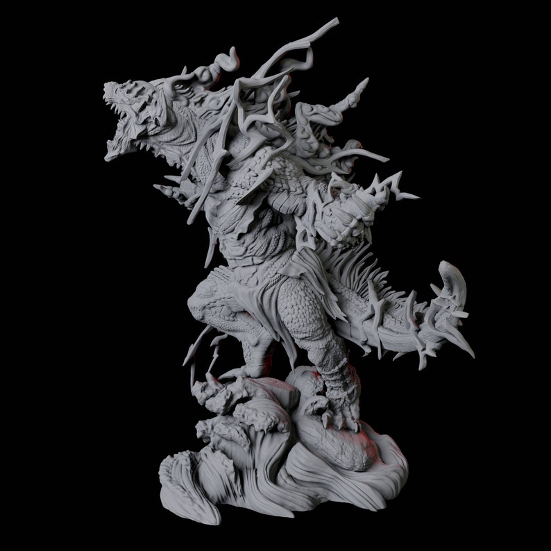 Frost Troll Miniature B para D&D, Dungeons and Dragons, Pathfinder y ...