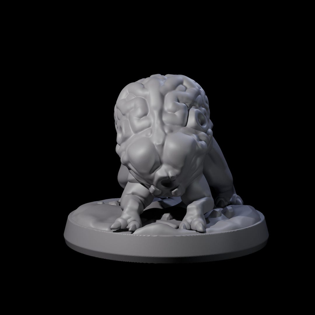 Lumbering Intellect Devourer B Miniature for D&D, Dungeons and Dragons ...