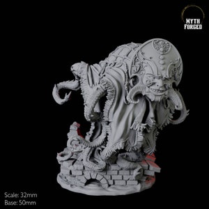 Masked Grell Miniature for D&D, Dungeons and Dragons, Pathfinder and ...
