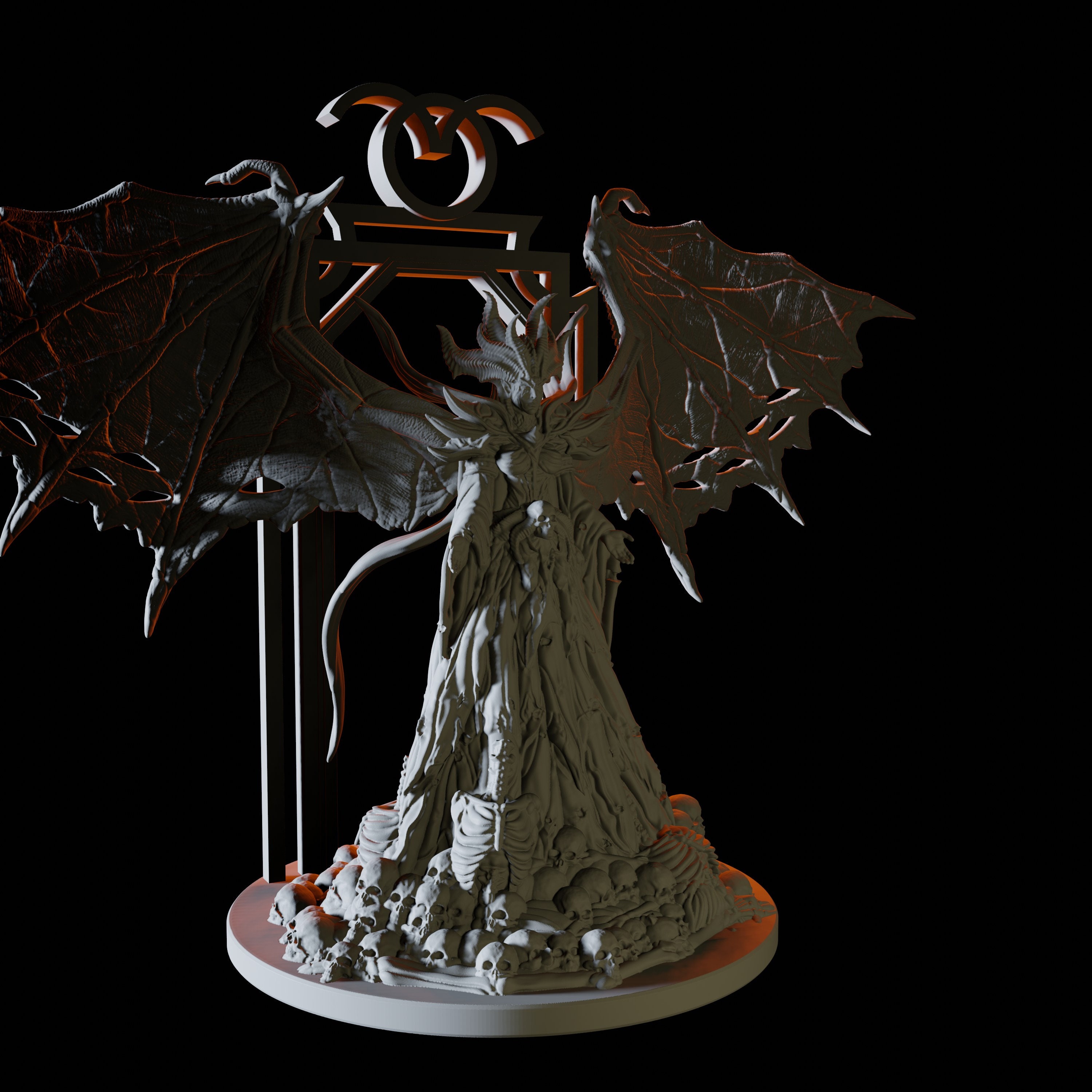 Arch Devil Miniature for D&D Dungeons and Dragons Pathfinder | Etsy UK