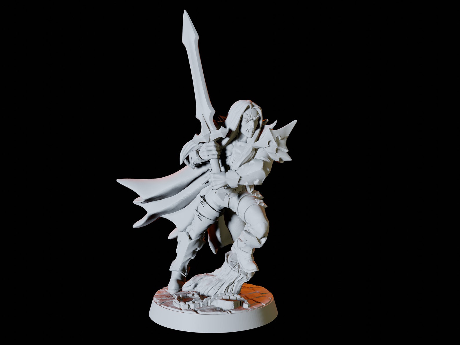 Six Vampire Soldiers Army Set Miniatures for D&D, Dungeons and Dragons ...
