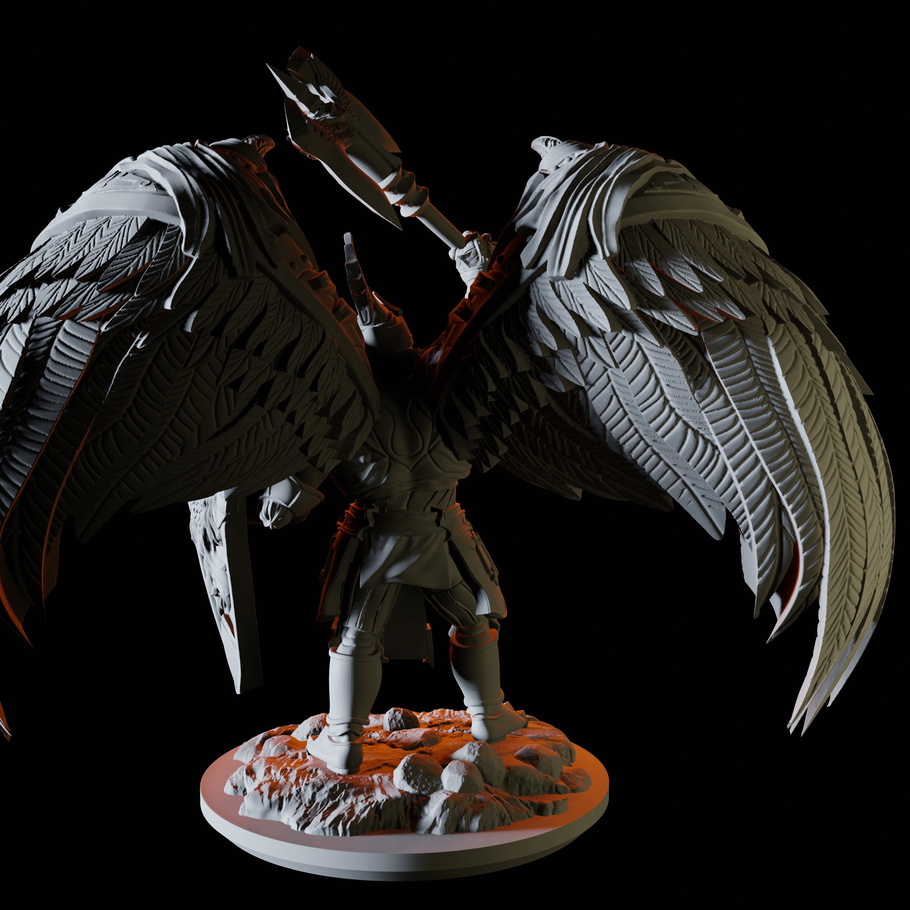 Armoured Solar Miniature for D&D Dungeons and Dragons - Etsy