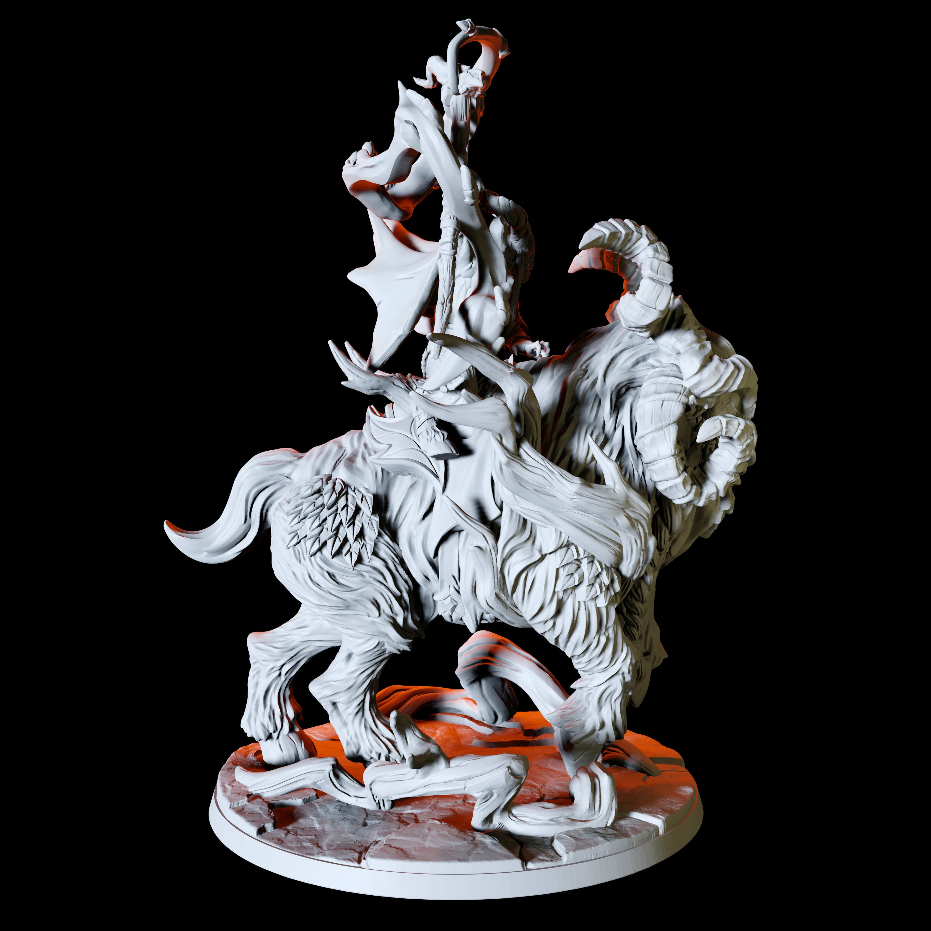 Druidic Ram Miniature for D&D Dungeons and Dragons | Etsy