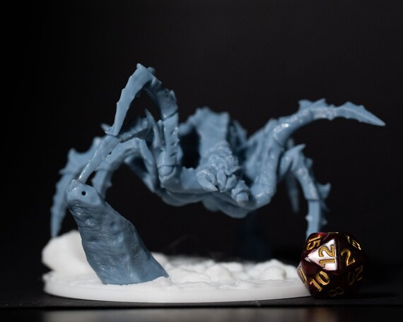 Giant Spider Miniature for D&D Dungeons and Dragons | Etsy