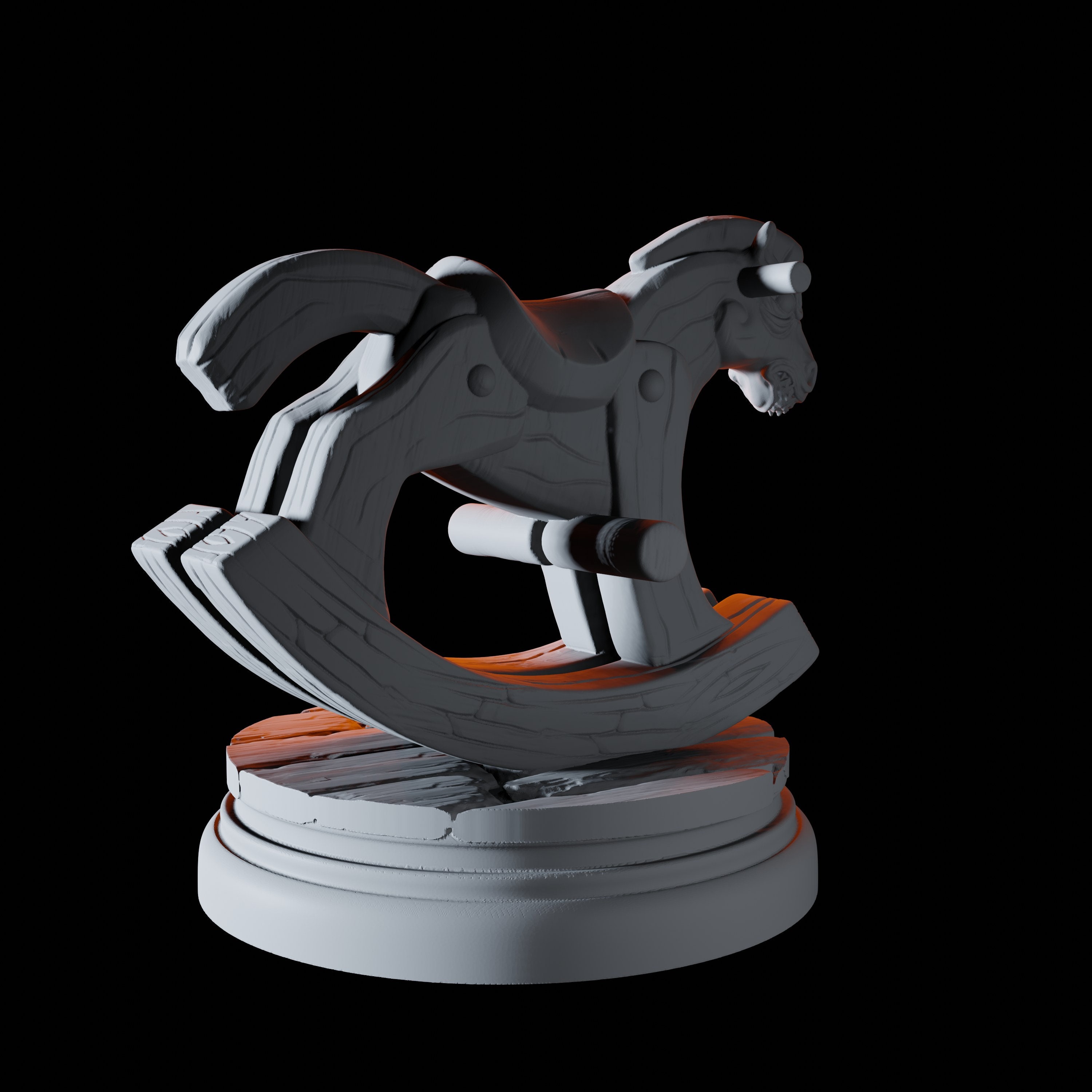 Evil Rocking Horse Miniature for D&D Dungeons and Dragons - Etsy