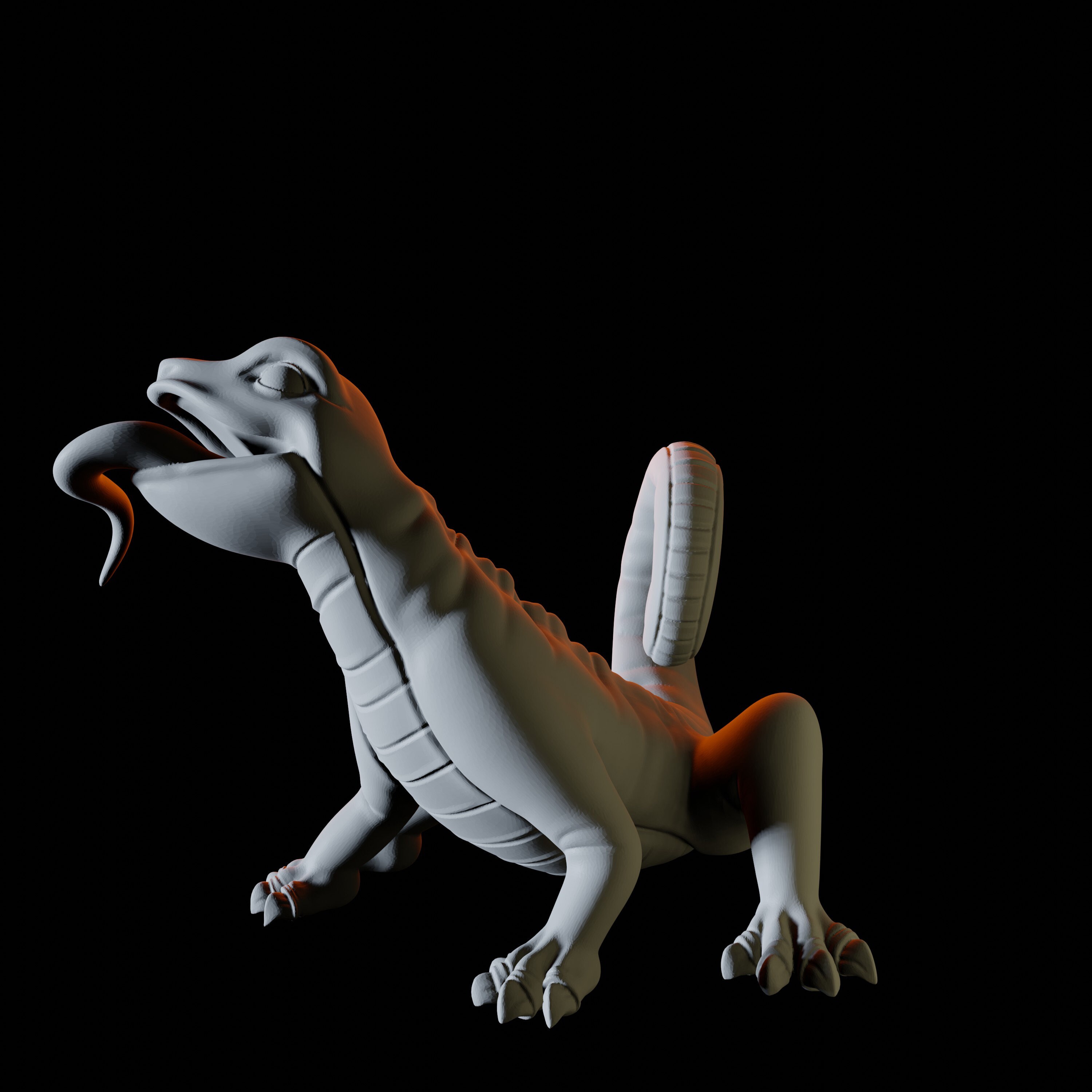 Lizard Familiar Miniature for D&D Dungeons and Dragons | Etsy