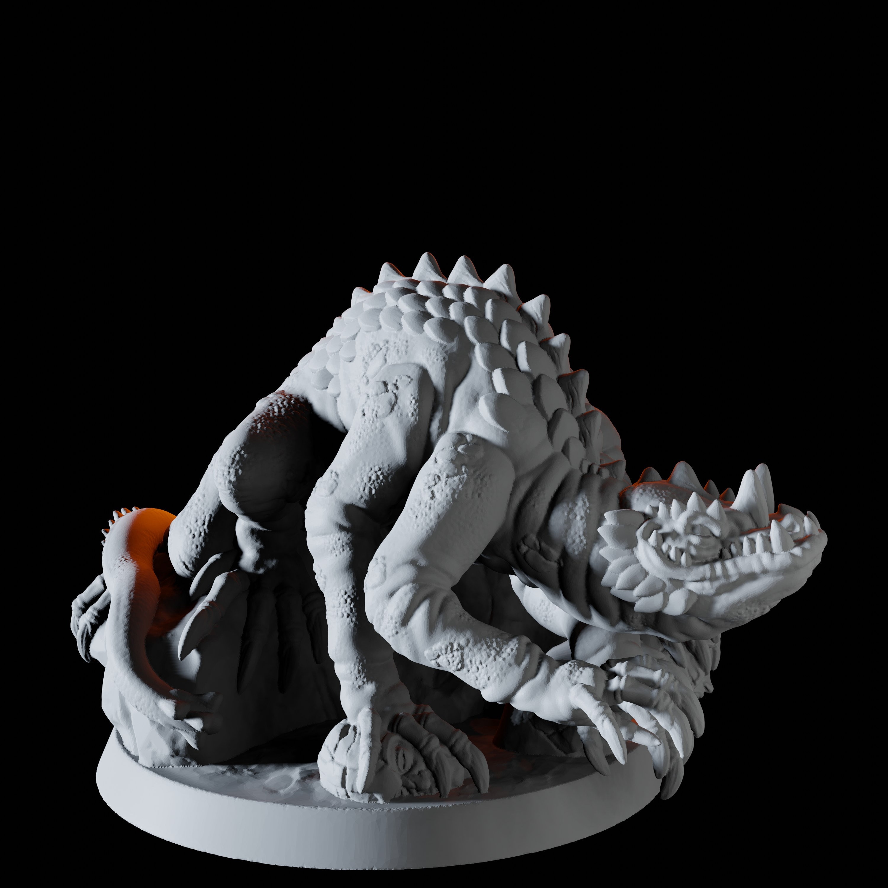 Basilisk Miniature for D&D, Dungeons and Dragons, Pathfinder and Many ...