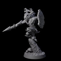 Tauren / Minotaur Tribe, by My3dprintforge Dnd, Dungeon and Dragon Mini ...