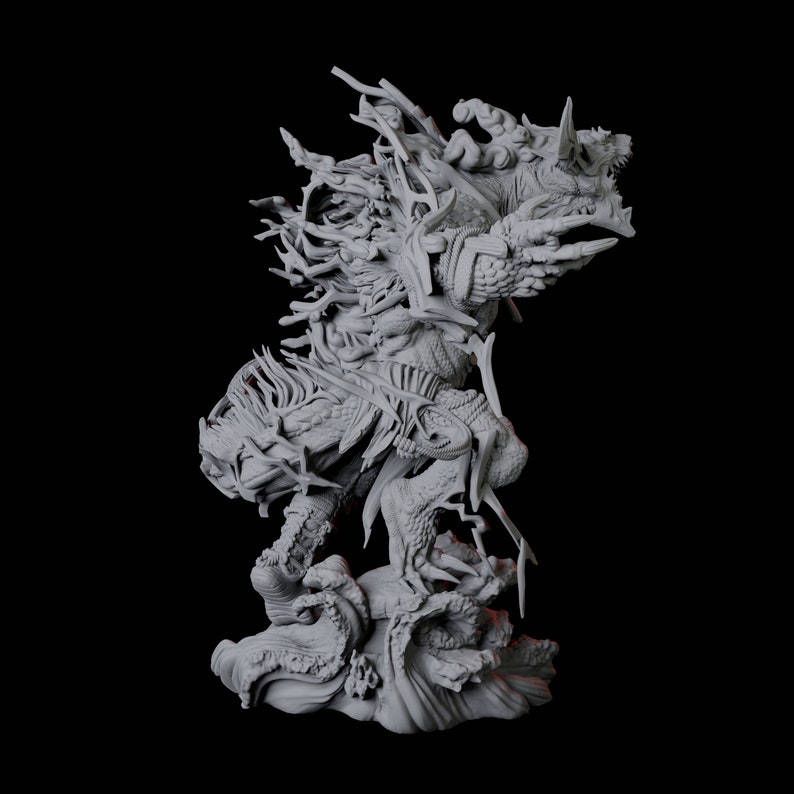 Frost Troll Miniature B para D&D, Dungeons and Dragons, Pathfinder y ...