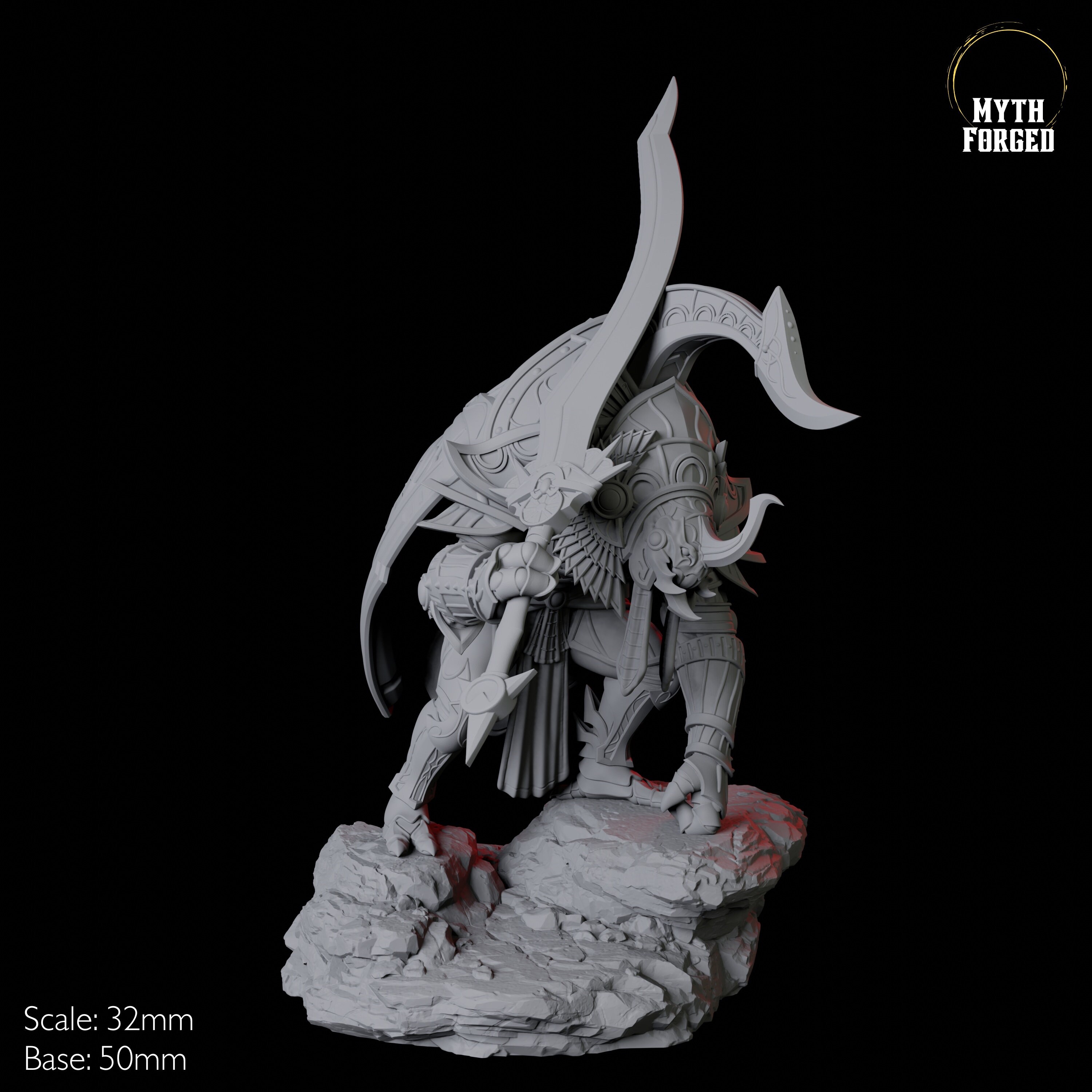 Giant Scarab Warrior Miniature A for D&D, Dungeons and Dragons ...