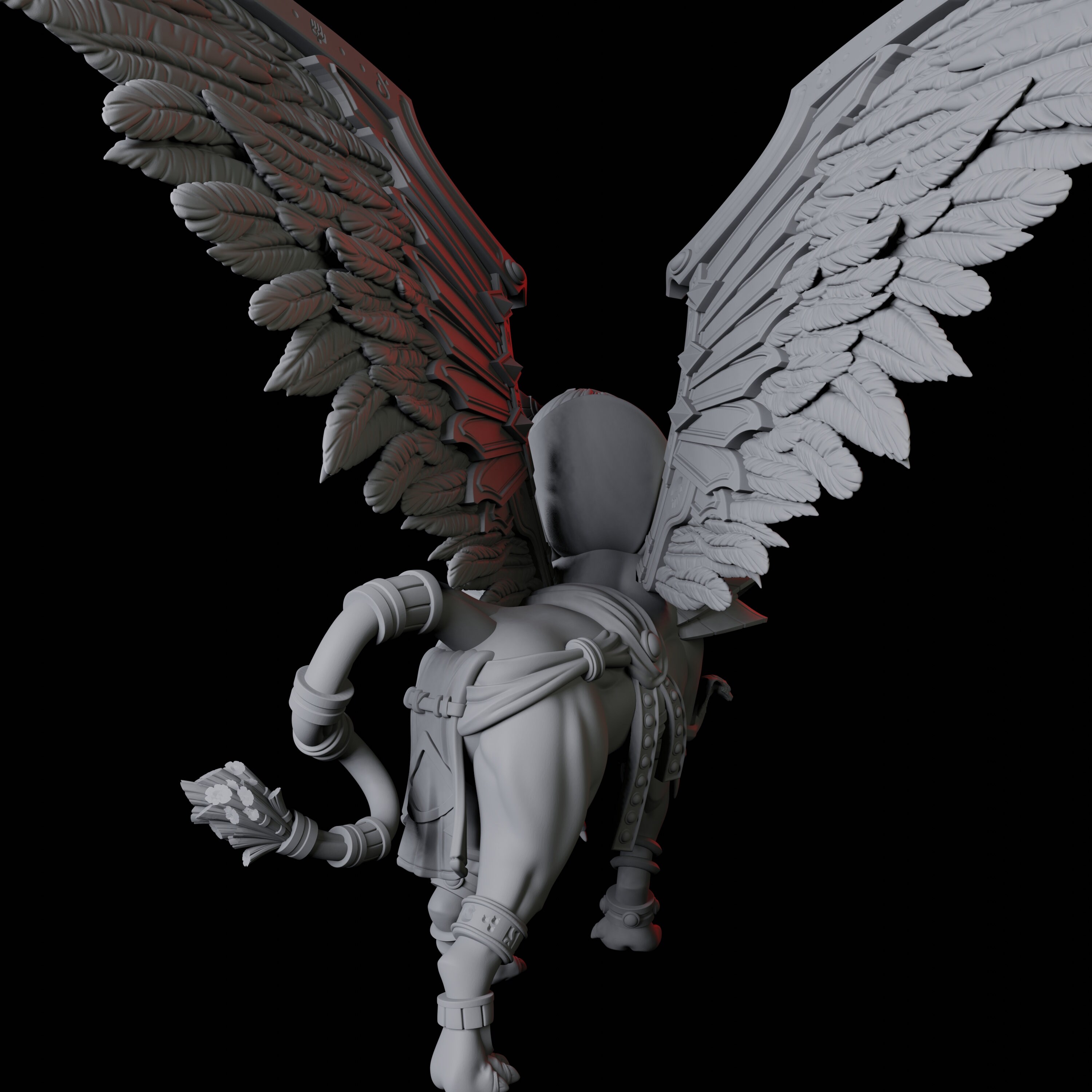 Majestic Winged Sphinx for D&D, Dungeons and Dragons, Pathfinder and ...