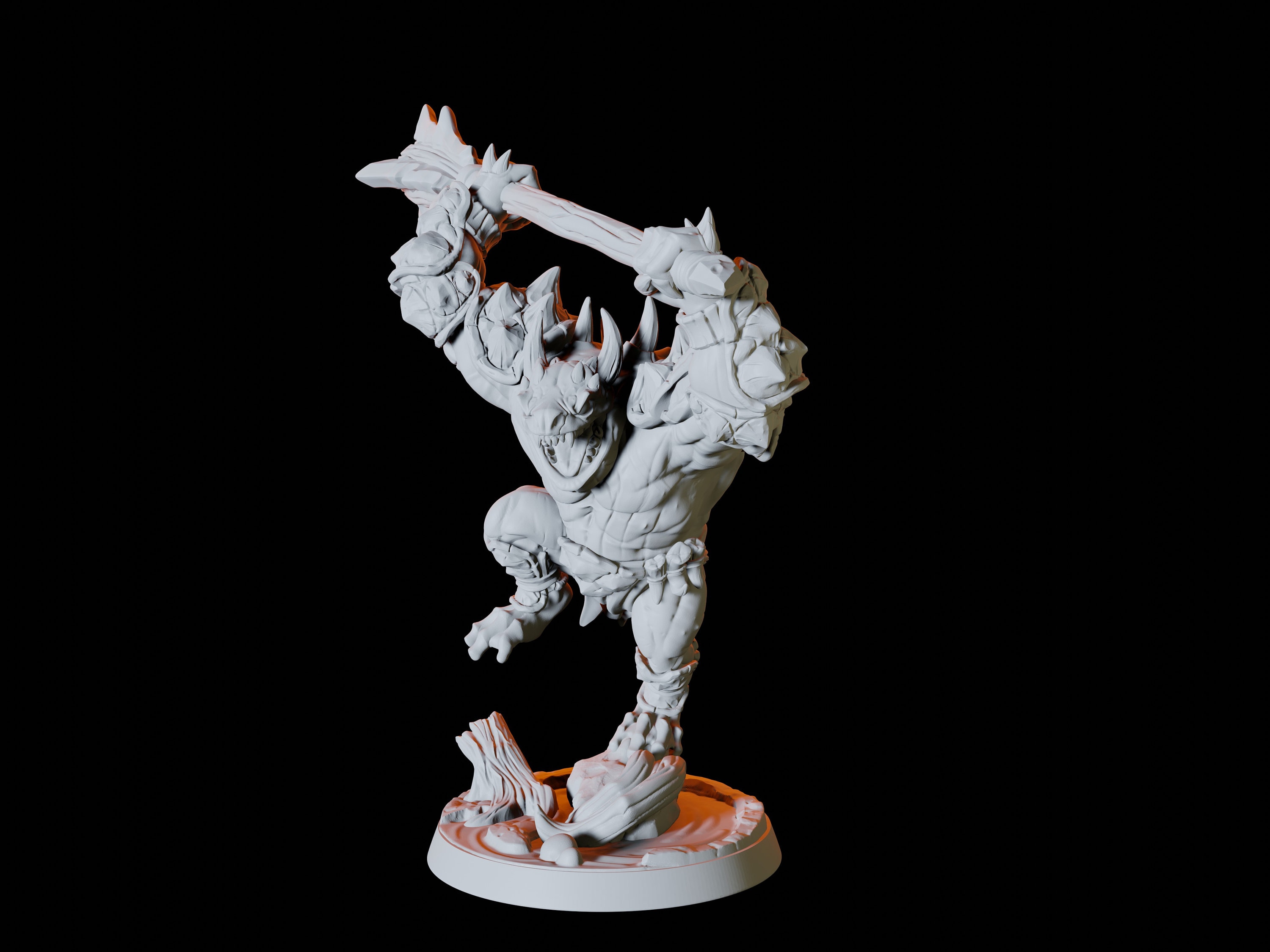 Two Bullywug Warriors Miniature for D&D, Dungeons and Dragons ...