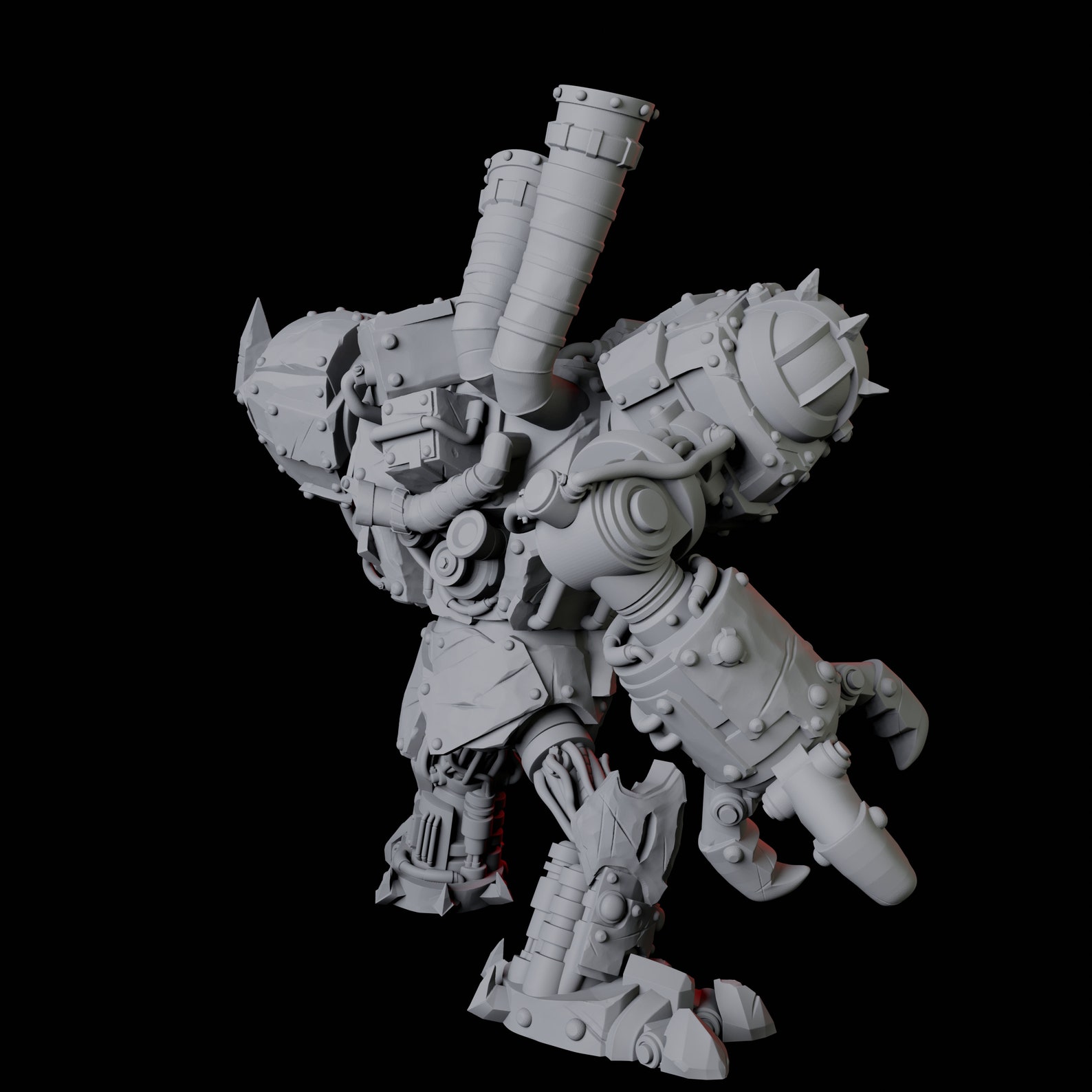 Gnome Mech Suit Miniature for D&D, Dungeons and Dragons, Pathfinder and ...