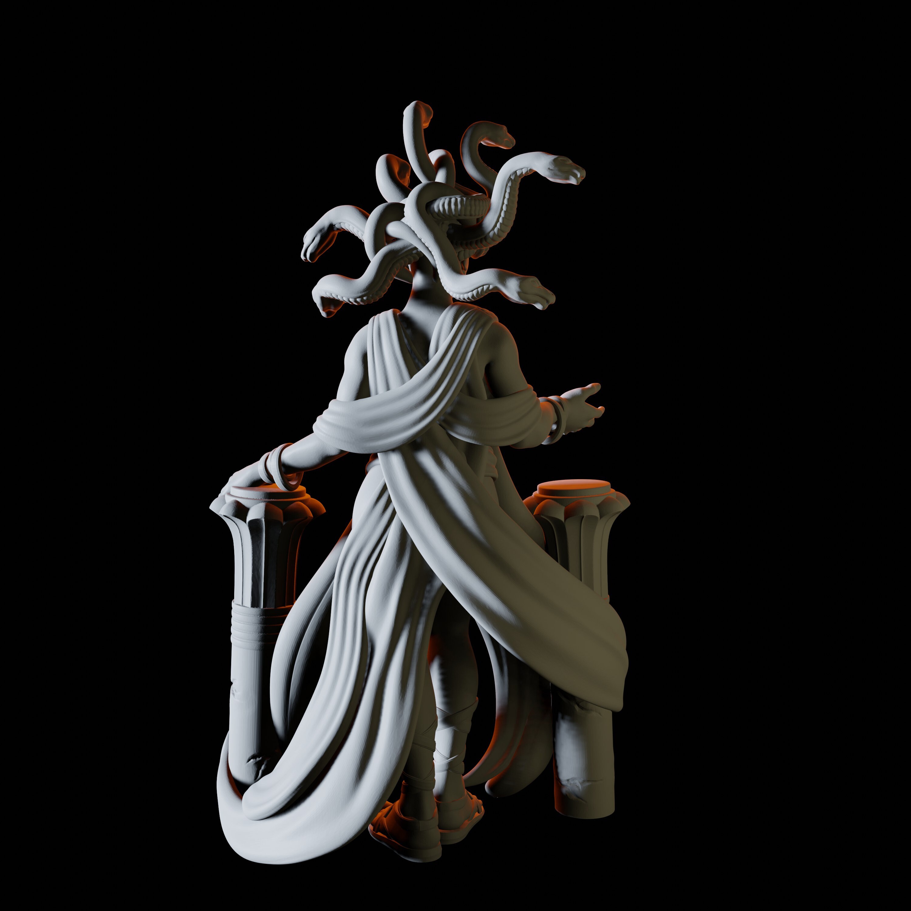 Medusa Miniature for D&D Dungeons and Dragons Pathfinder and | Etsy