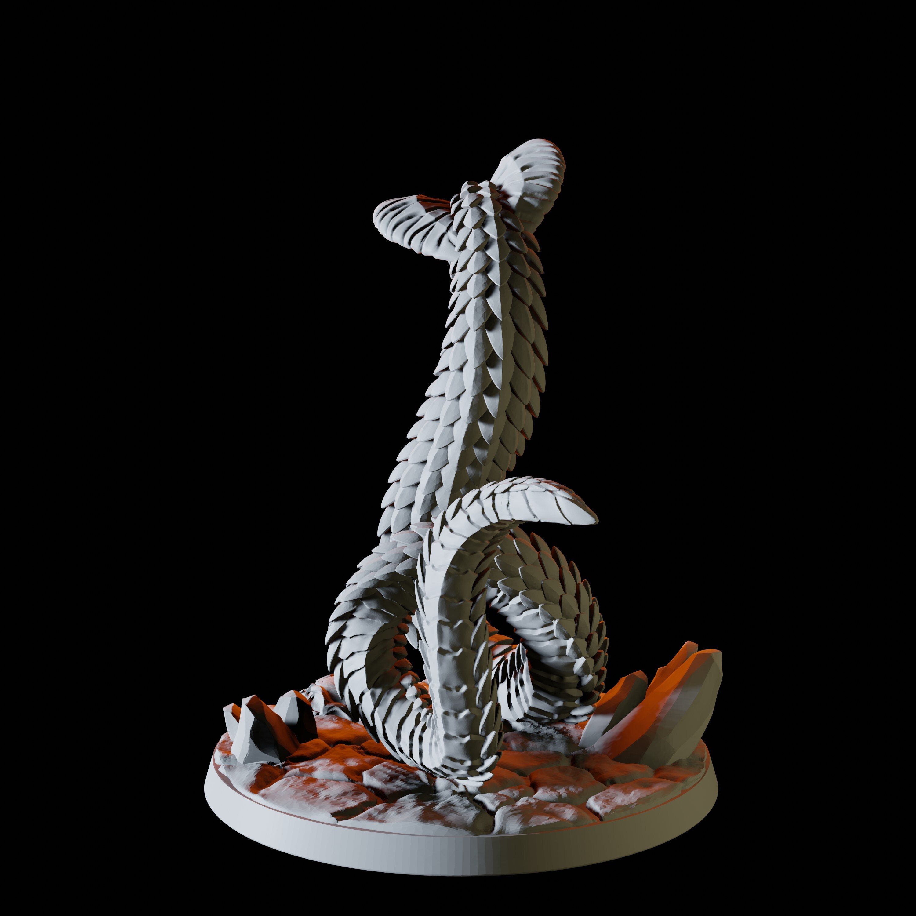 Giant Snake Miniature D for D&D Dungeons and Dragons - Etsy Australia