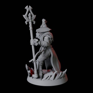 Warforged Wizard Miniature for D&D, Dungeons and Dragons, Pathfinder ...